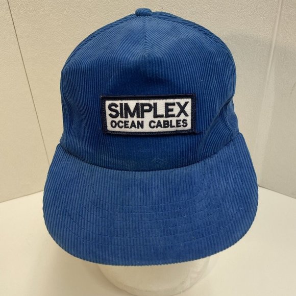 K Studio | Accessories | Vintage Simplex Ocean Cables Snapback Hat Cap ...